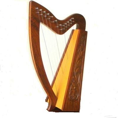 英国进口竖琴12弦便携小竖琴Harp爱尔兰乐器 咨询有优惠