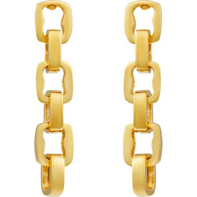 【礼物】KENNETH JAY LANE 女镀金耳环