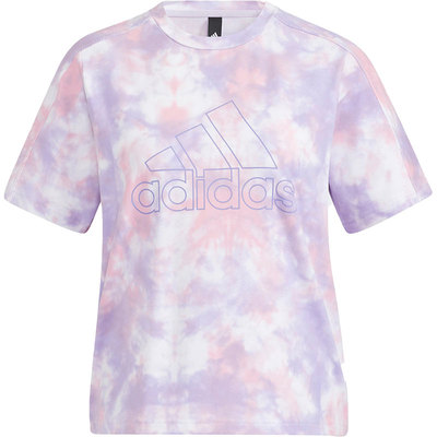 Adidas/阿迪达斯正品 ME TIME ALLOVER 女子运动T恤 HF2490