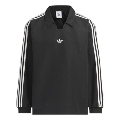 阿迪达斯三叶草男女长袖POLO衫