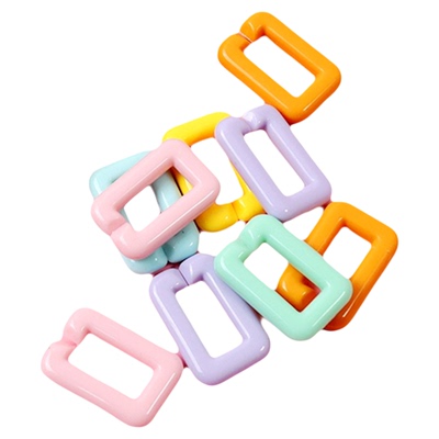 亚克力方形链条饰品配件