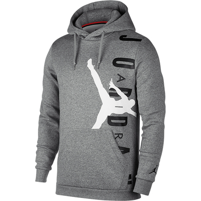 Nike/耐克正品JORDAN男士加绒保暖连帽套头卫衣CD5871-091