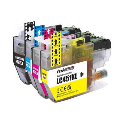 兼容brother兄弟LC451XL墨盒DCP-J1050DW J1140DW J1010DW J1700