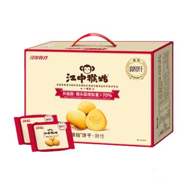 江中食疗猴姑饼干中和胃酸600g
