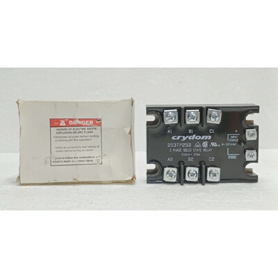 CRYDOM D53TP25D 3 PHASE SOLID STATE RELAY 530V 25A 432VDC NE