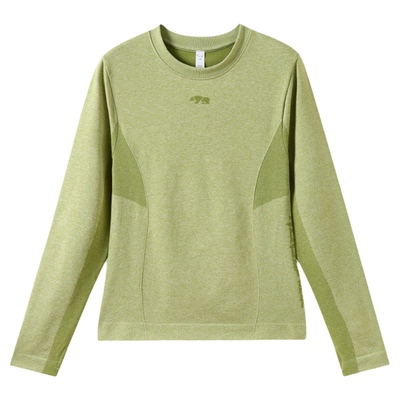 运动瑜伽女士阳离子运动长袖T恤