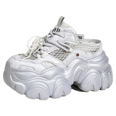 包头凉拖鞋女外穿10公分增高女鞋