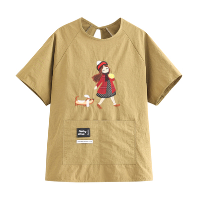 洋气爆款防泼水舒适透气罩衣成人