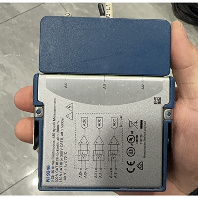 【议价】美国NI9246三通道电流输入模块50Arms300