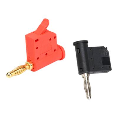 快接免焊连接器香蕉插头4mm