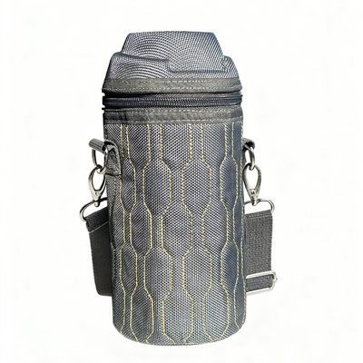 便携长效保温杯套隔热银灰色防摔