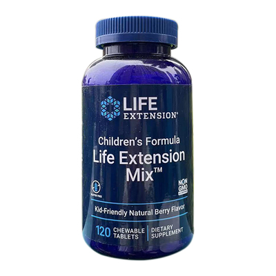 life儿童综合维生素120粒咀嚼片