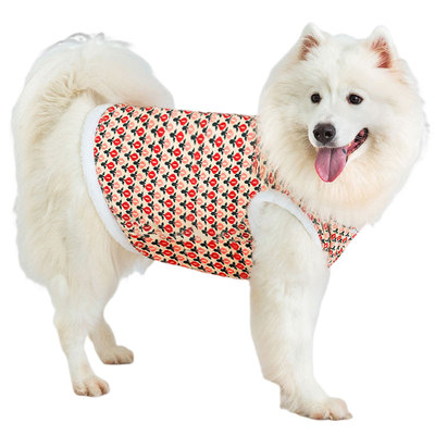 宠物狗狗衣服秋冬印花款加厚保暖