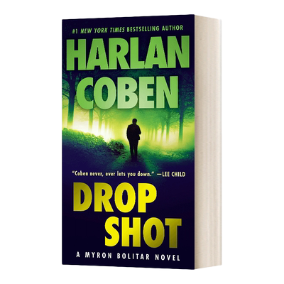 英文原版小说 Drop Shot A Myron Bolitar Novel 02 米隆 波利塔系列2 圣母的假面 英文版 进口英语原版书籍