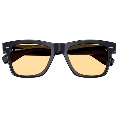 OliverPeoples时尚黑超方框墨镜