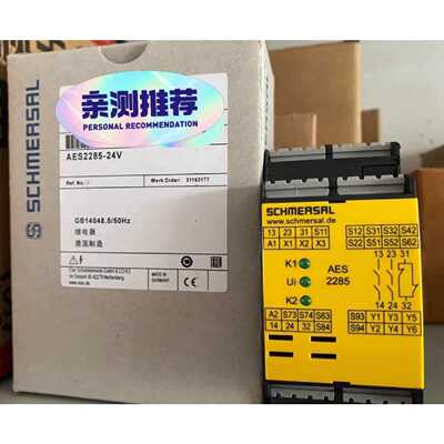 议价Schmersal 101172211施迈赛全新安全继电器AES2285-24VDC全新