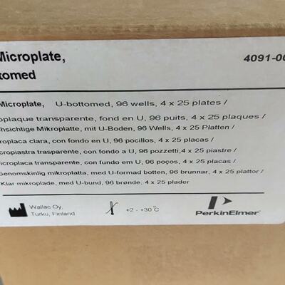 询价-96孔 圆底板 Clear Microplate 4091-