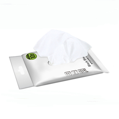 妮飘黑郁薄荷香型湿巾10片*3包