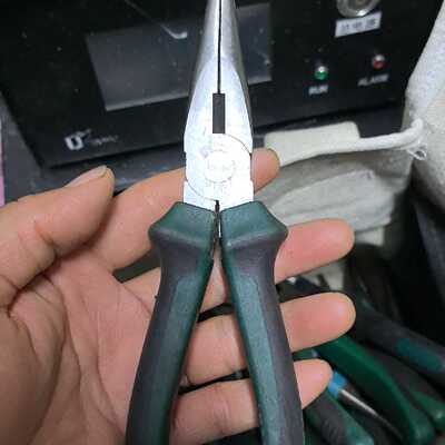 {议价}世达尖嘴钳70101A，绿色手柄，成色如图，