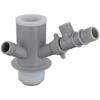 厨房下水管道防臭三通二合一接头