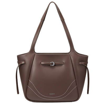 NU纽芝兰2025新款莫奈大容量托特包牛皮大容量通勤感手提单肩包女