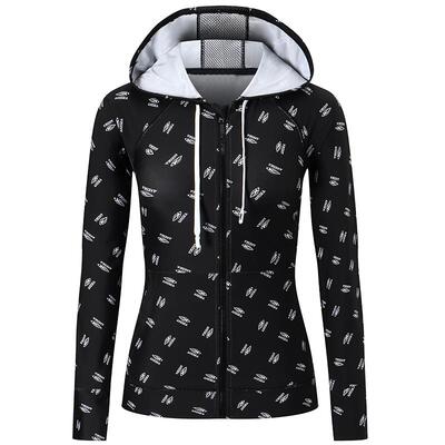 AXESEA连帽水母衣冲浪服沙滩泳衣