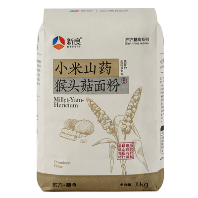 新良小米山药猴头菇中筋面粉2kg