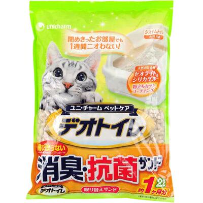 日本2L*6沸石猫砂佳乐滋原装进口