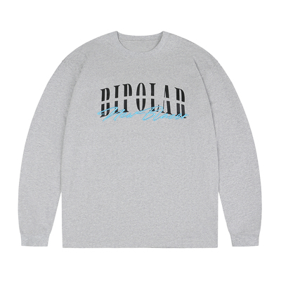 BIPOLAR硅胶立体绣长袖T恤