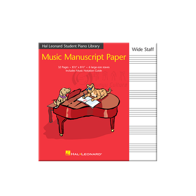 音乐手写本五线谱本32页