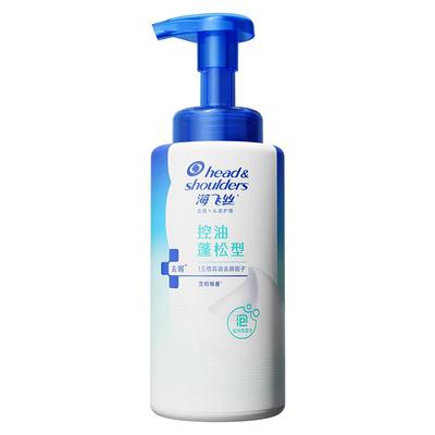海飞丝泡沫控油去屑洗发水360g