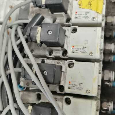 在线议价拆机 SMC 电磁阀 VQ7-8-FG-S-3ZR 成色