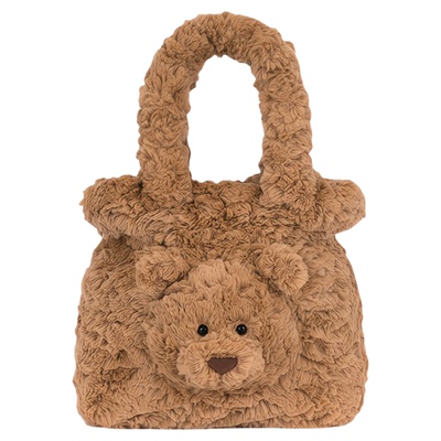 JELLYCAT 2026秋冬新品 巴塞罗熊手提包 毛绒玩偶 礼物 BARB4HB