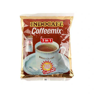 印尼进口迎乐三合一提神咖啡粉