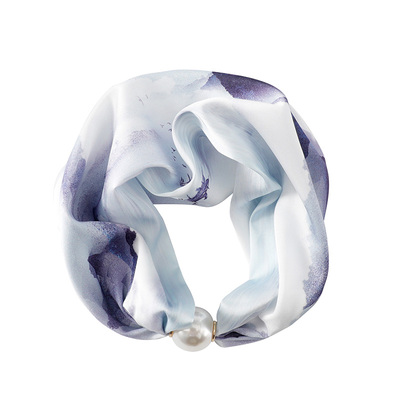 女款高级感丝巾磁吸扣小众女春夏