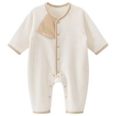 乖奇熊婴儿宝宝春秋季无骨连体衣