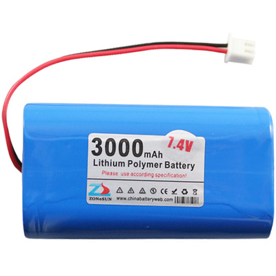 中顺芯18650圆柱锂电池组2S7.4V