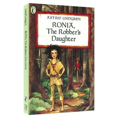 Ronia, the Robber's Daughter 绿林女儿罗妮娅 奇幻冒险故事 青少年章节小说 英文原版进口儿童图书