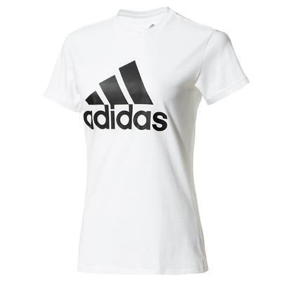阿迪达斯女装短袖圆领上衣T恤