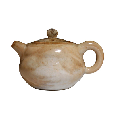 程警濠柴烧手作志野茶壶主人杯