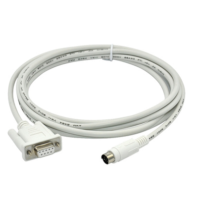 昆仑通态屏与三菱fx通讯线连接线