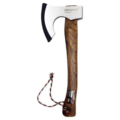 京选木工斧头木柄钢刃斧户外野营