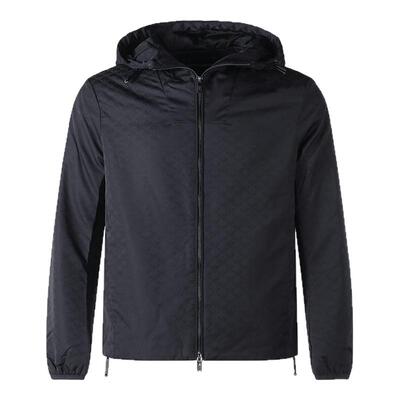 Armani阿玛尼EA男士薄款连帽夹克