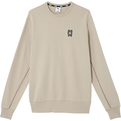 彪马男士休闲圆领卫衣套头衫