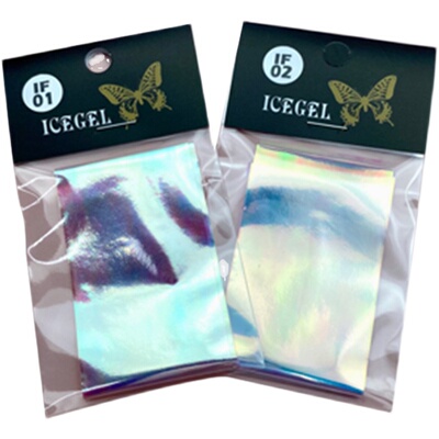 icegel冰膜欧若拉可裁剪淡色系