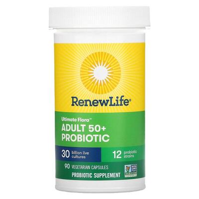香港直发renew life50+成年人益生菌胶囊90粒中老年