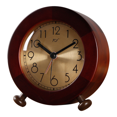 tqj金属钟面小闹钟座钟小闹钟