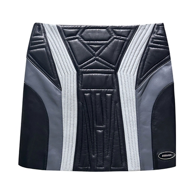 立体机能拼接半身裙包臀短裙