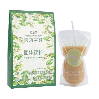 沁晚香茉莉雪芽速溶奶茶粉140g