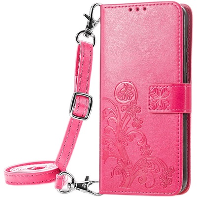 适用华为P60/P50仿皮斜挎皮套